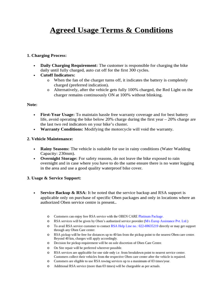 Delivery Standard Operating Procedure | PDF