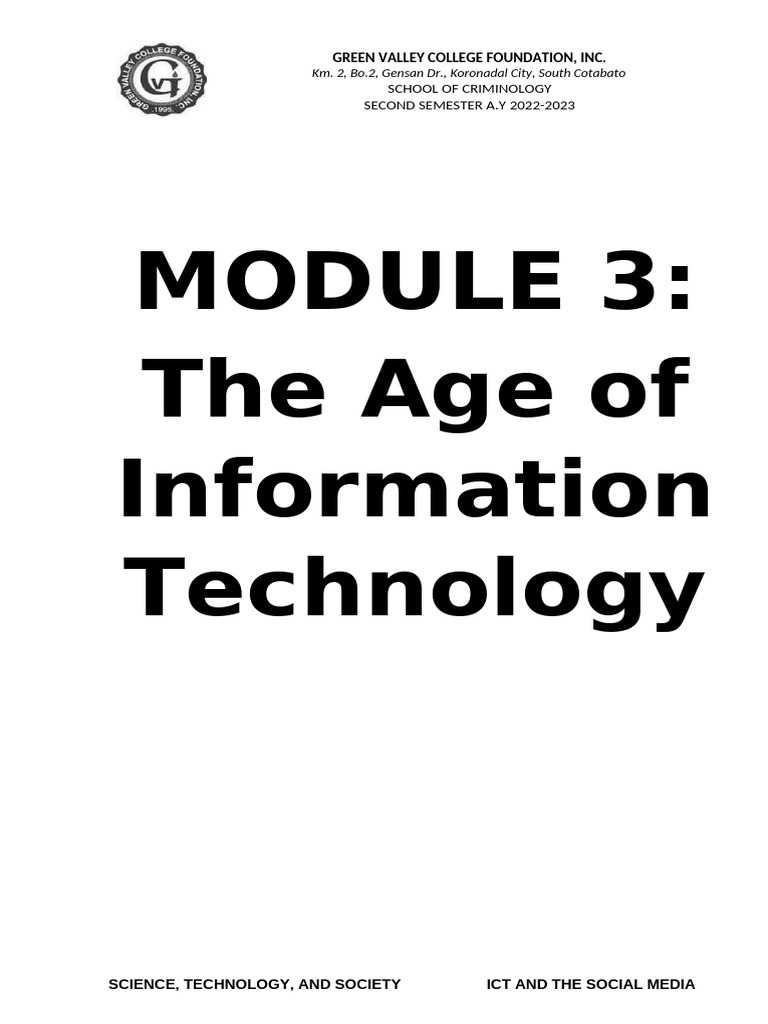 SCI-111-MODULE-3_CHAPTER-2 | PDF