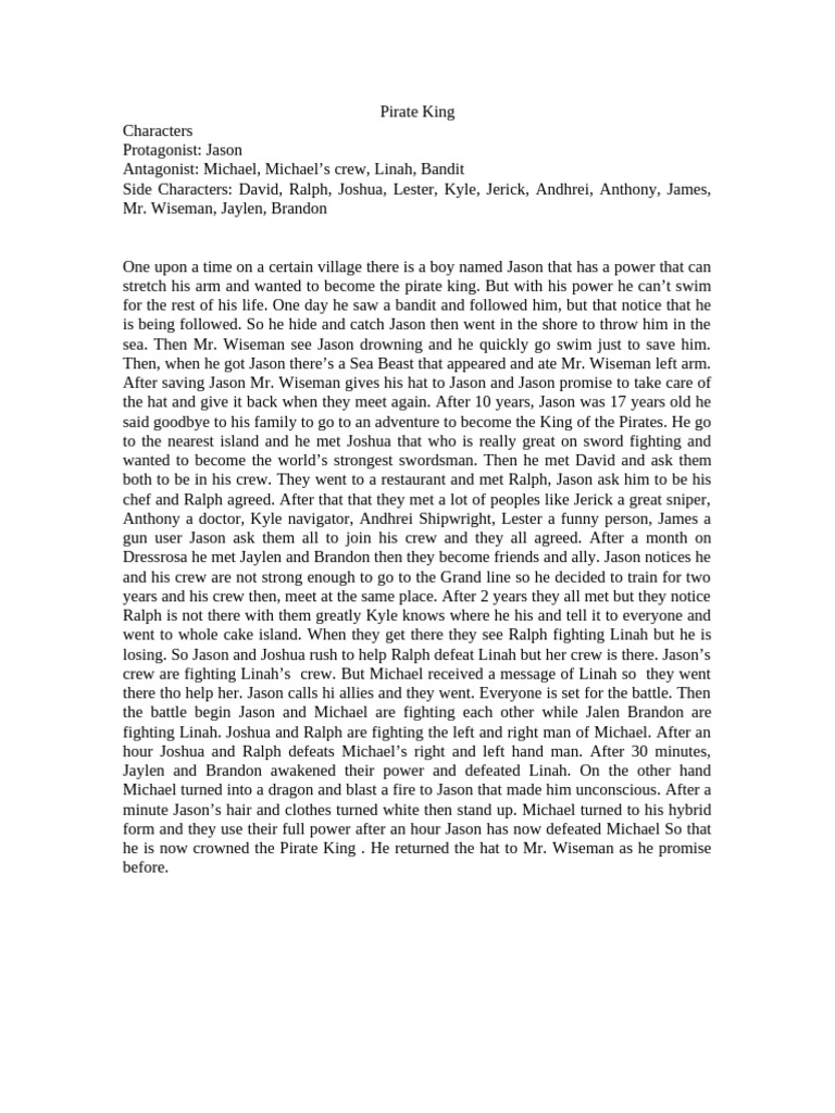 Fictional Story English | PDF