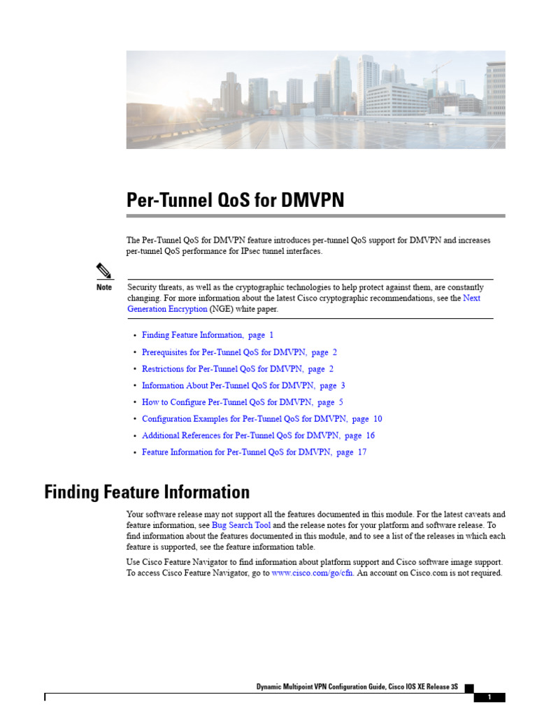 Per-Tunnel QoS For DMVPN | PDF