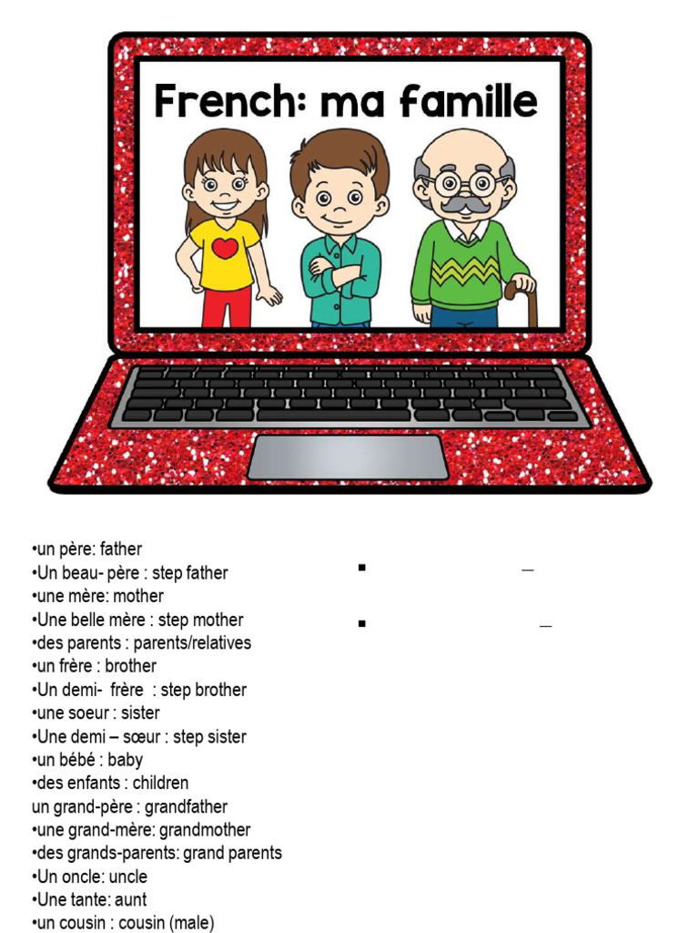 Les Membres Dans Ma Famille | PDF