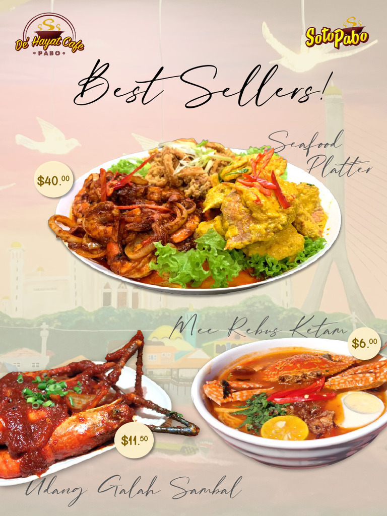 Menu Soto PABO (2023) | PDF