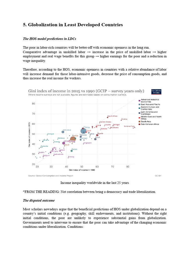 Globalization Notes Pdf Taxes Finance And Money Management