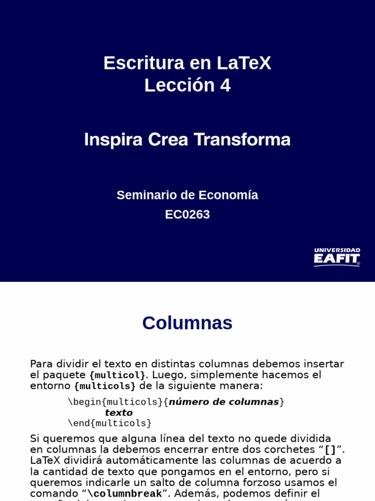 LaTeX PPT 4 | PDF | Fórmula