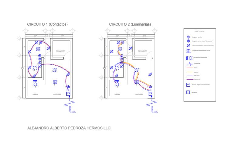 Plano Electrico Segundo Parcial-Layout1 | PDF