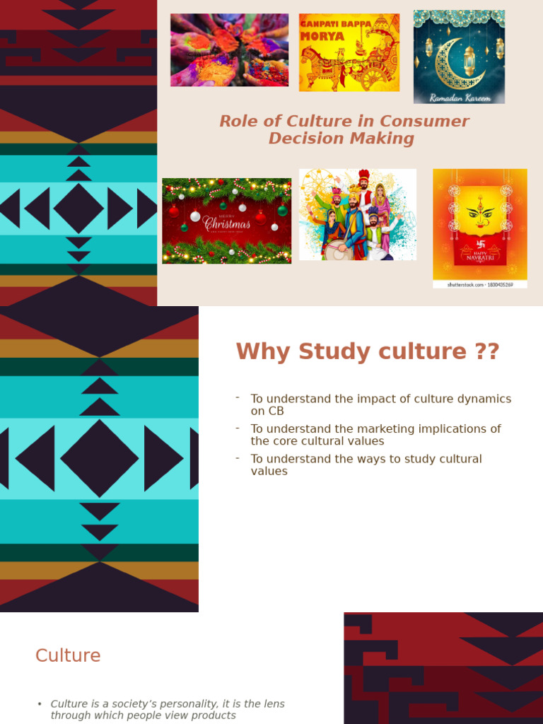 Culture and Consumer Decision Making | PDF