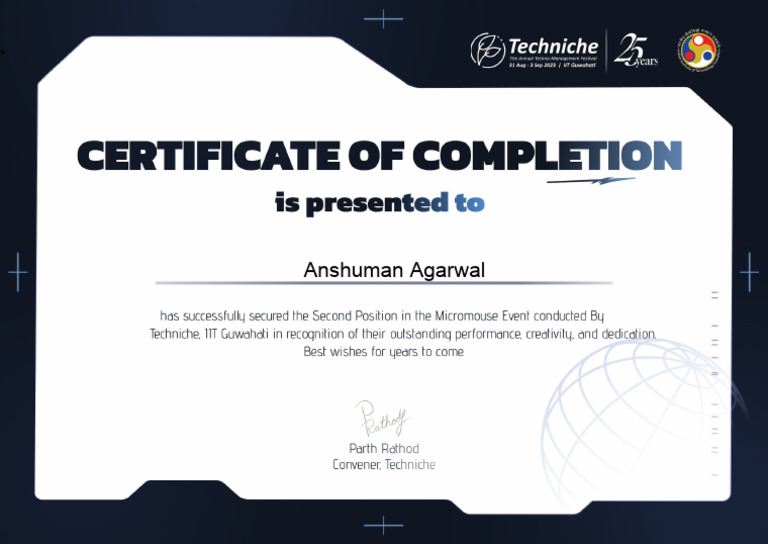 Anshuman Agarwal_certificate (1) | PDF