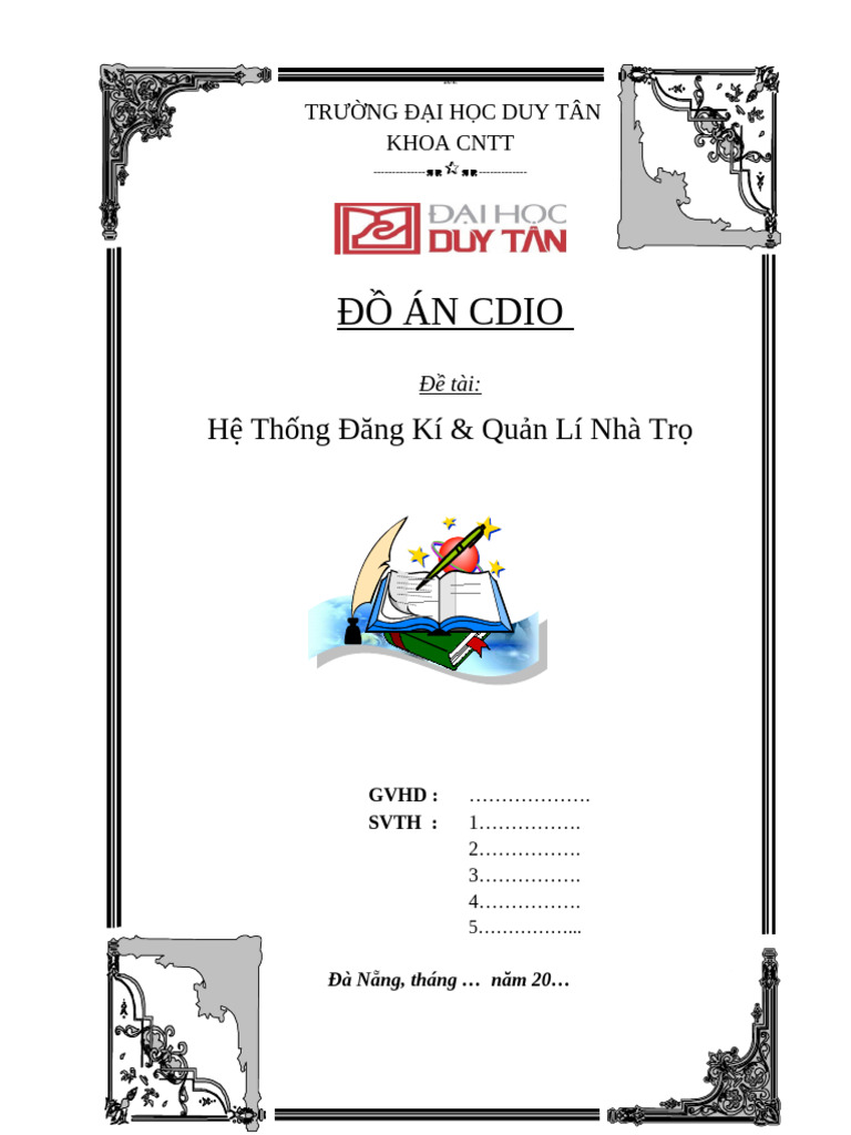Đ Án Nhóm 9 CDIO | PDF