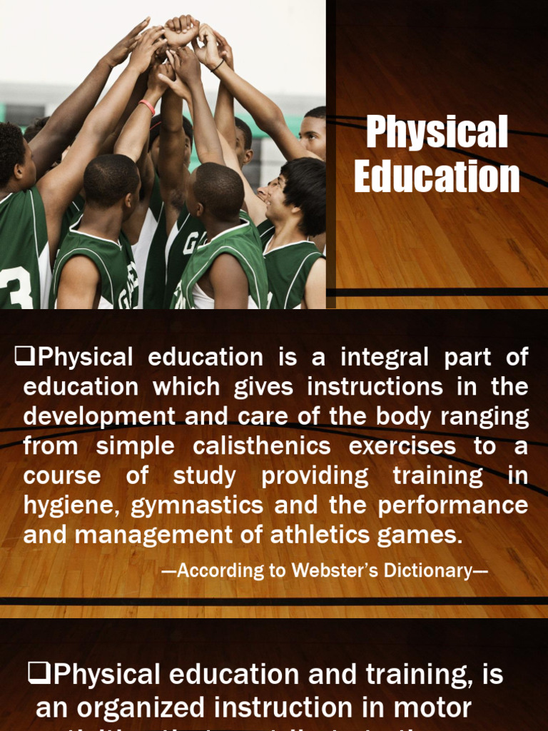 P.E 1 Objectives | PDF