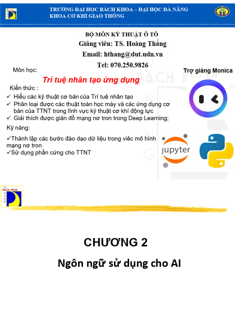Chương 2 Ngôn NG S D NG Cho AI | PDF