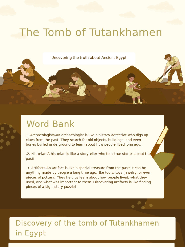 The Tomb of Tutankhamen Presentation - 20240908 - 185355 - 0000 | PDF ...