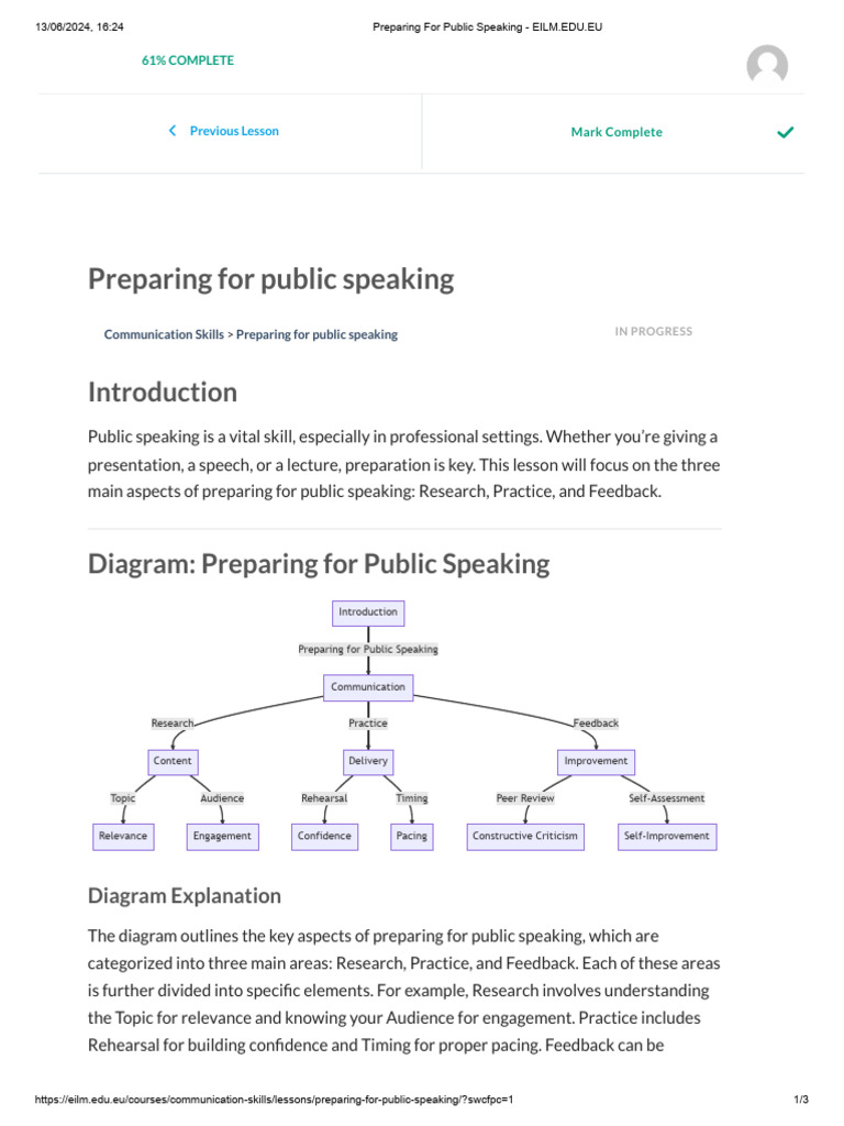 9 Preparing For Public Speaking - EILM - EDU.EU | PDF | Public Speaking ... 9 Preparing For Public Speaking - EILM - EDU.EU | PDF | Public Speaking ...
