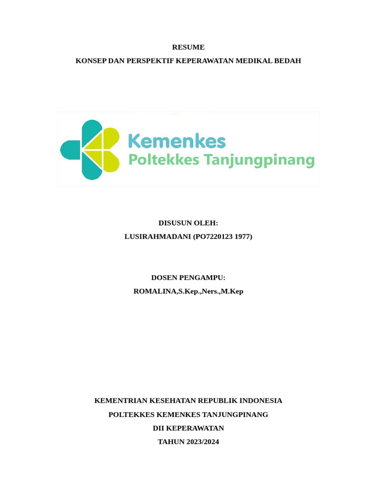 2e.lusirahmadani Resume KMB | PDF