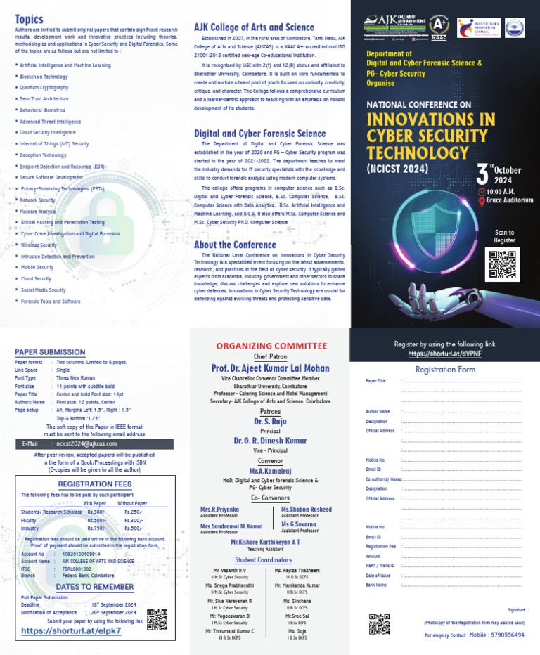 Innovations in Cyber Security Technology - Brochure-2024-F | PDF