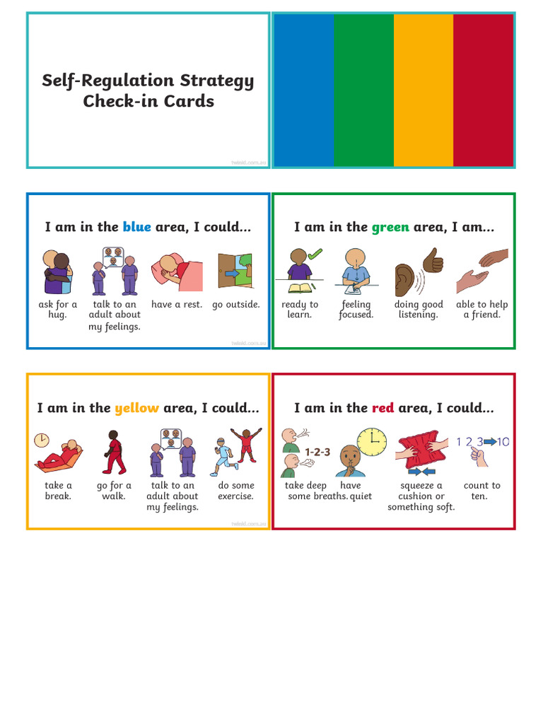 Au S 1660277379a Self Regulation Strategy Check in Cards Lanyard Sized ...
