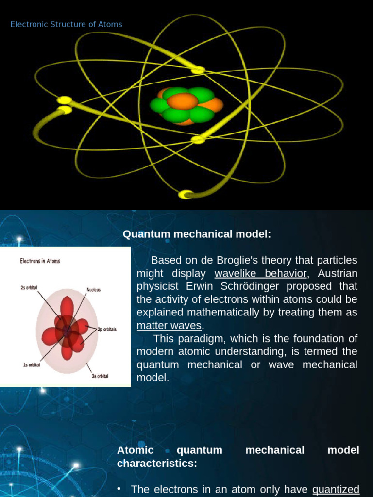 Electronic Structure of Atoms 2 | PDF