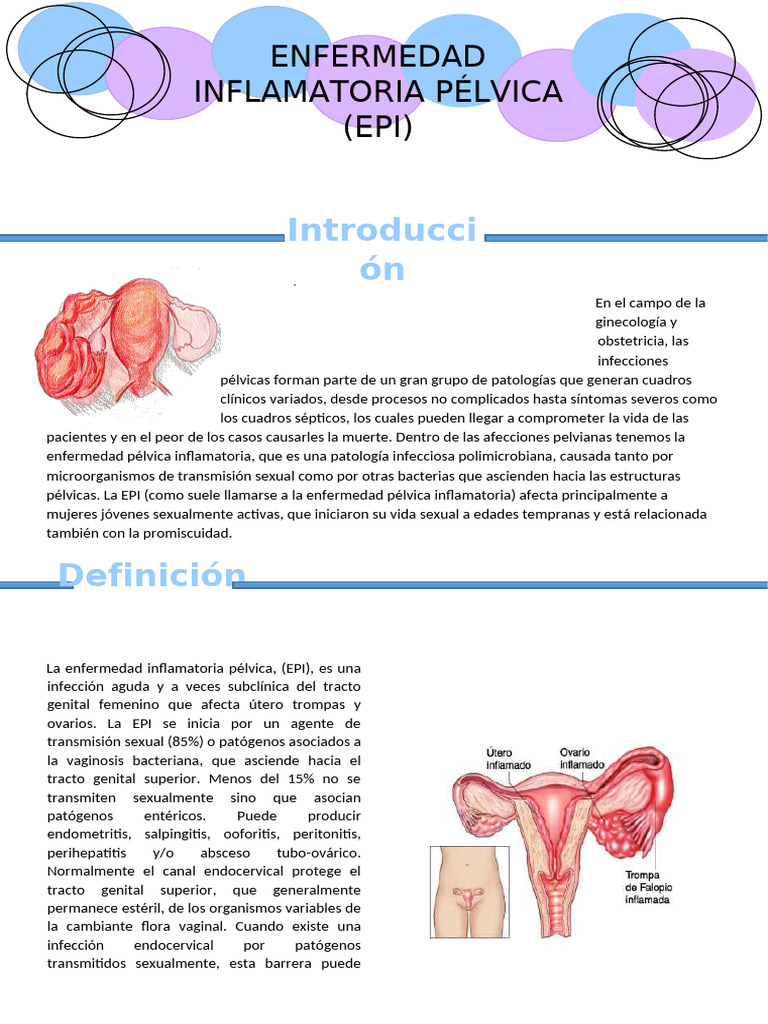 Introducci Ón: Enfermedad Inflamatoria Pélvica (EPI) | PDF
