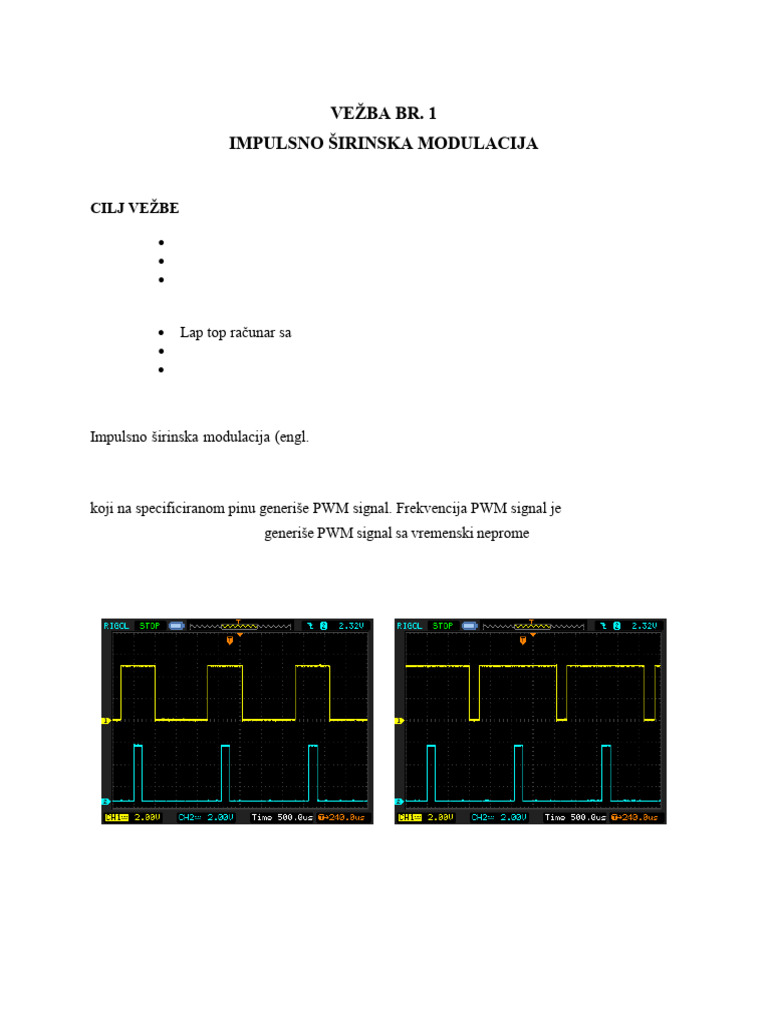 Arhitektura MC Vezba 1 | PDF