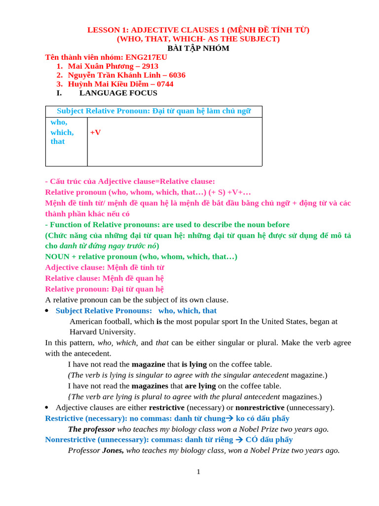 Lesson 1 - Eng217 - Theory | PDF