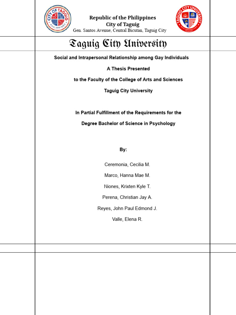 UPDATED-Group 3 - Thesis Paper | PDF | Psychological Resilience | Mental Health