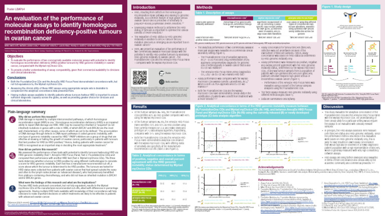ESGO 2021 HRD Diagnostics Poster FINAL | PDF