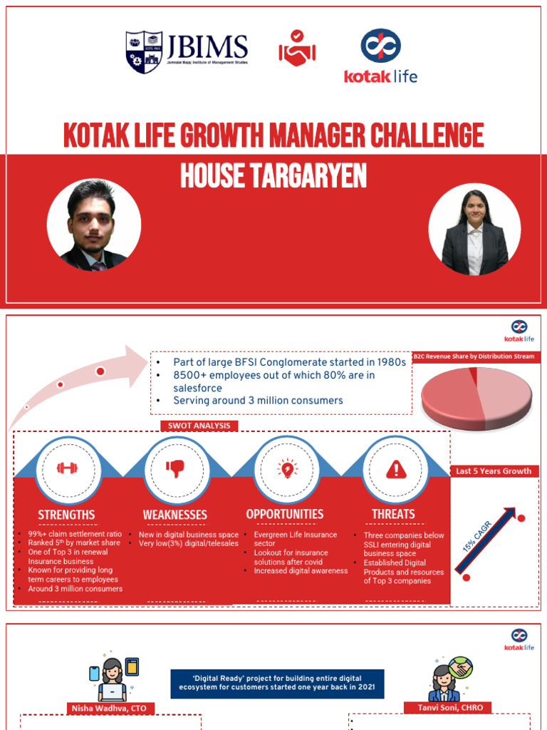 Kotak Screening Round Presentation | PDF