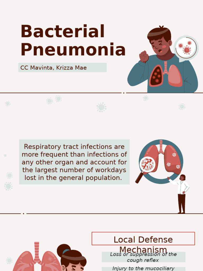 Bacterial Pneumonia | PDF