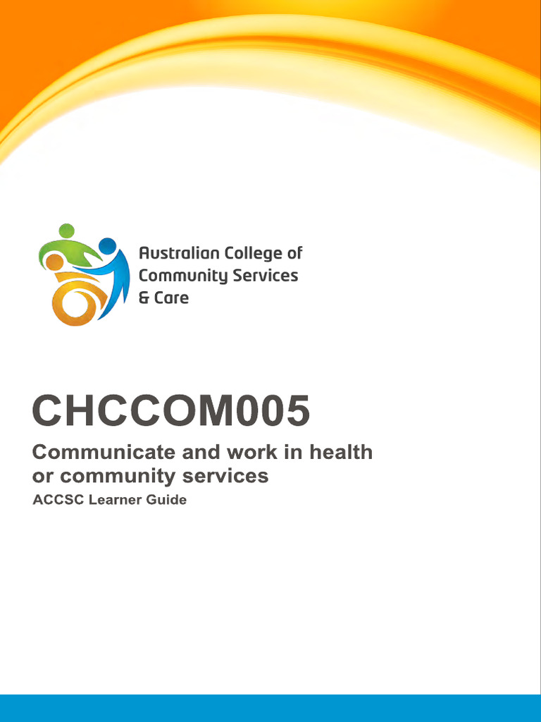 CHCCOM005 | PDF