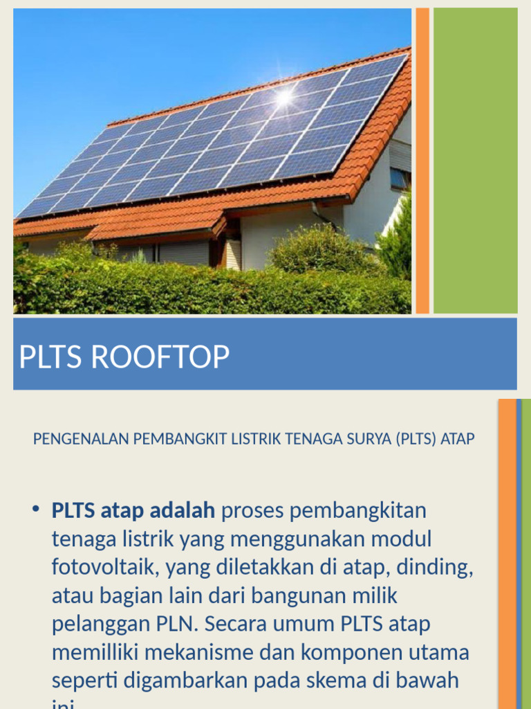 PLTS Atap. | PDF