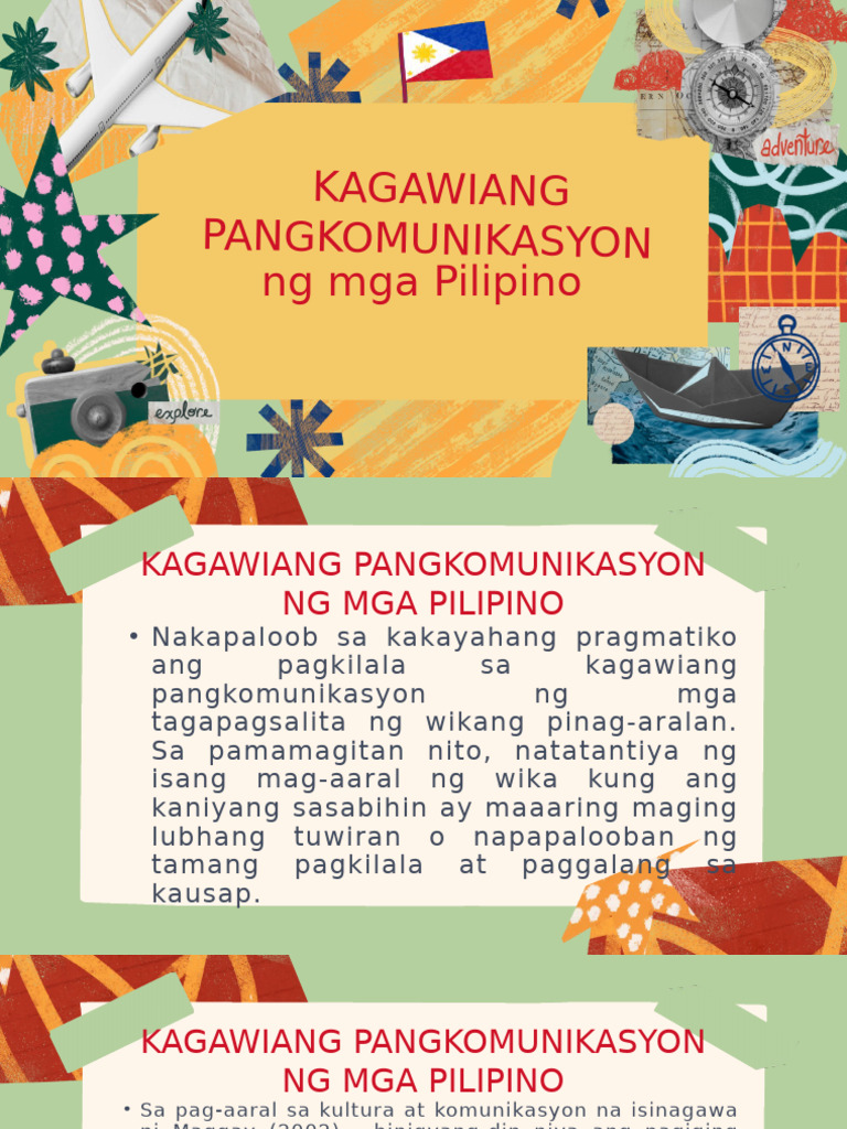 Red Festive Illustration Filipino Traditions Presentation - 20240505 ...