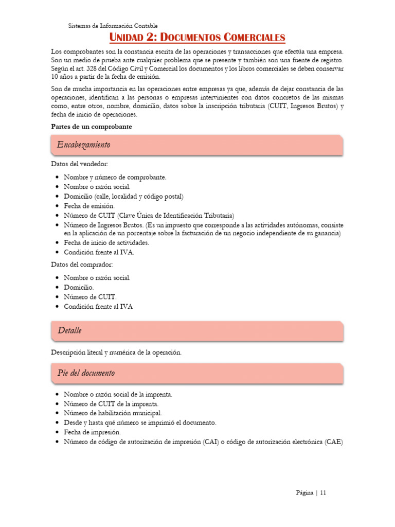 Documentos Comerciales | PDF