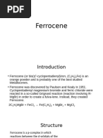 2.ferrocene Mo Diagram | PDF | Molecular Orbital | Ligand