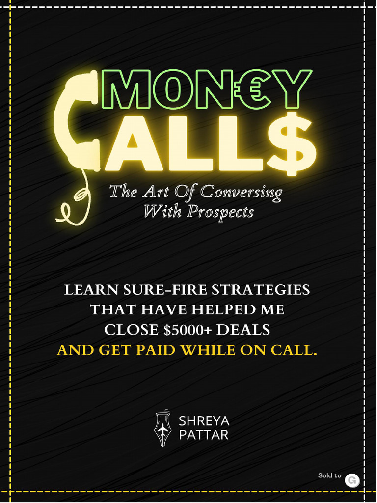 Money Call$ Guide PDF | PDF