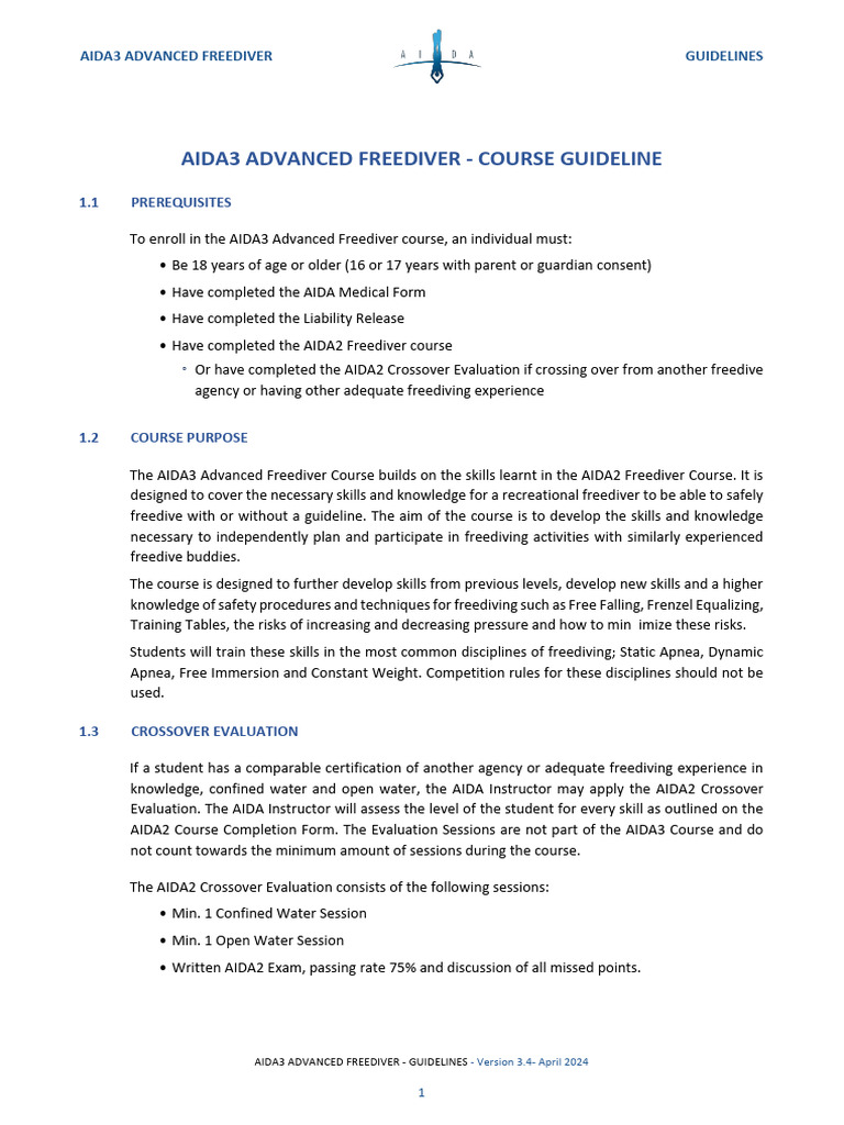 AIDA2 Guidelines v3.1s | PDF