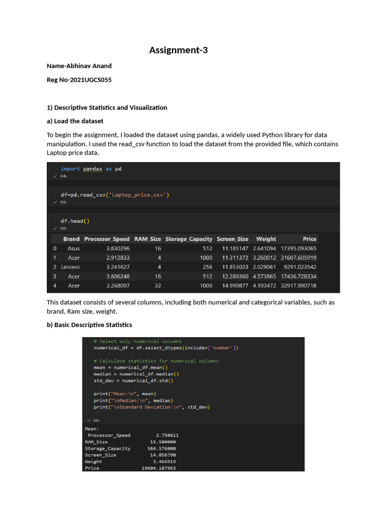 2021ugcs055 Abhinav Anand Report | PDF