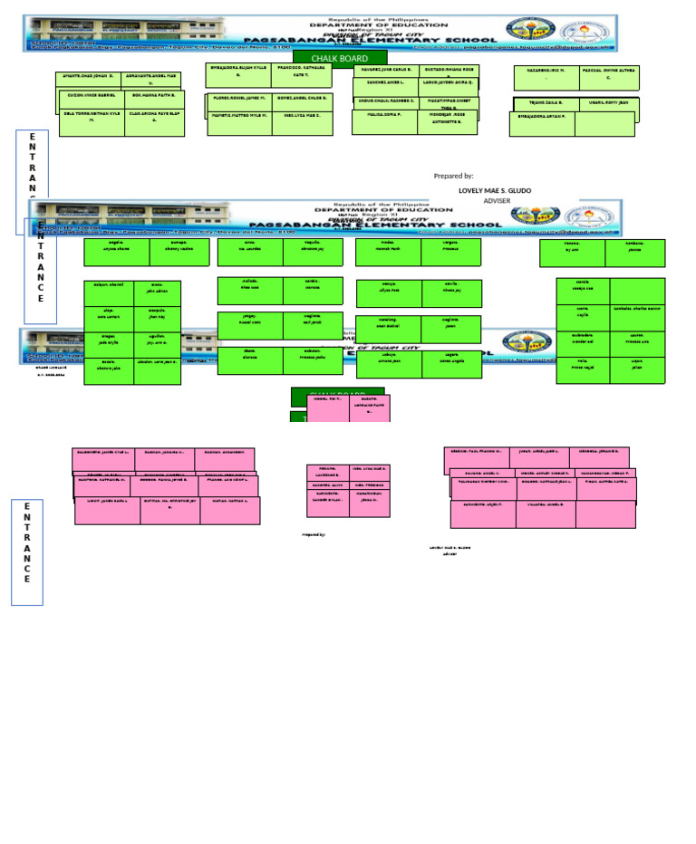 SEAT-PLAN-2024-2025 | PDF