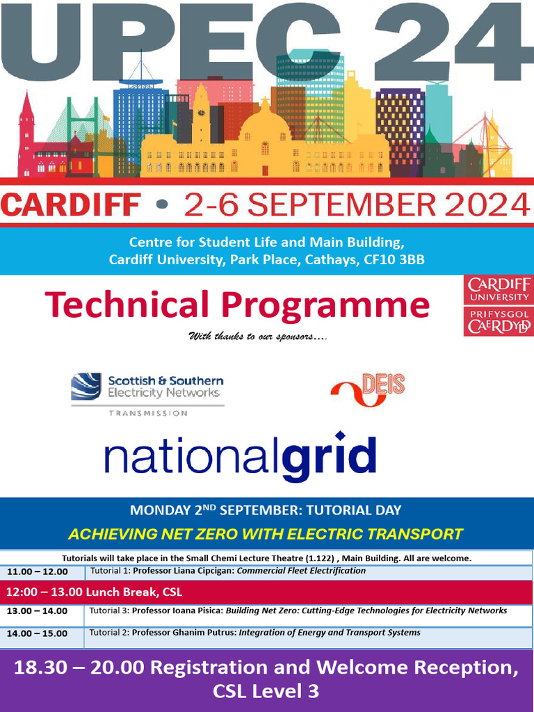 Upec 2024 Technical Programme 29.08.2024 AwvkBkPwOJIyqern | PDF