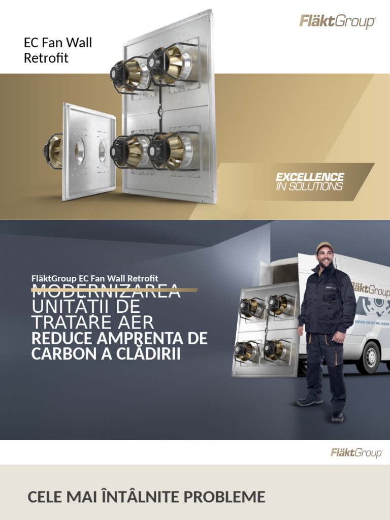 EC Fan Wall Retrofit PresentationRO | PDF
