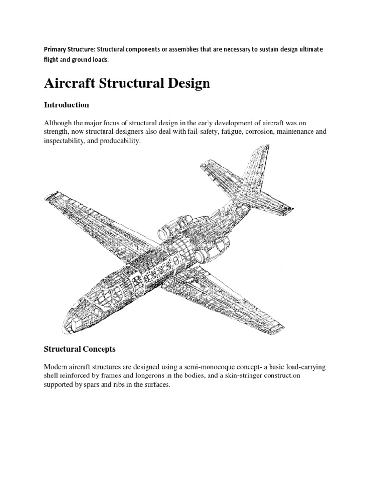 Primary Structure | PDF | Landing Gear | Aeronautics