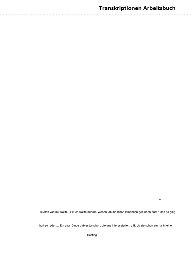 BFR Transkriptionen AB B1 2 | PDF