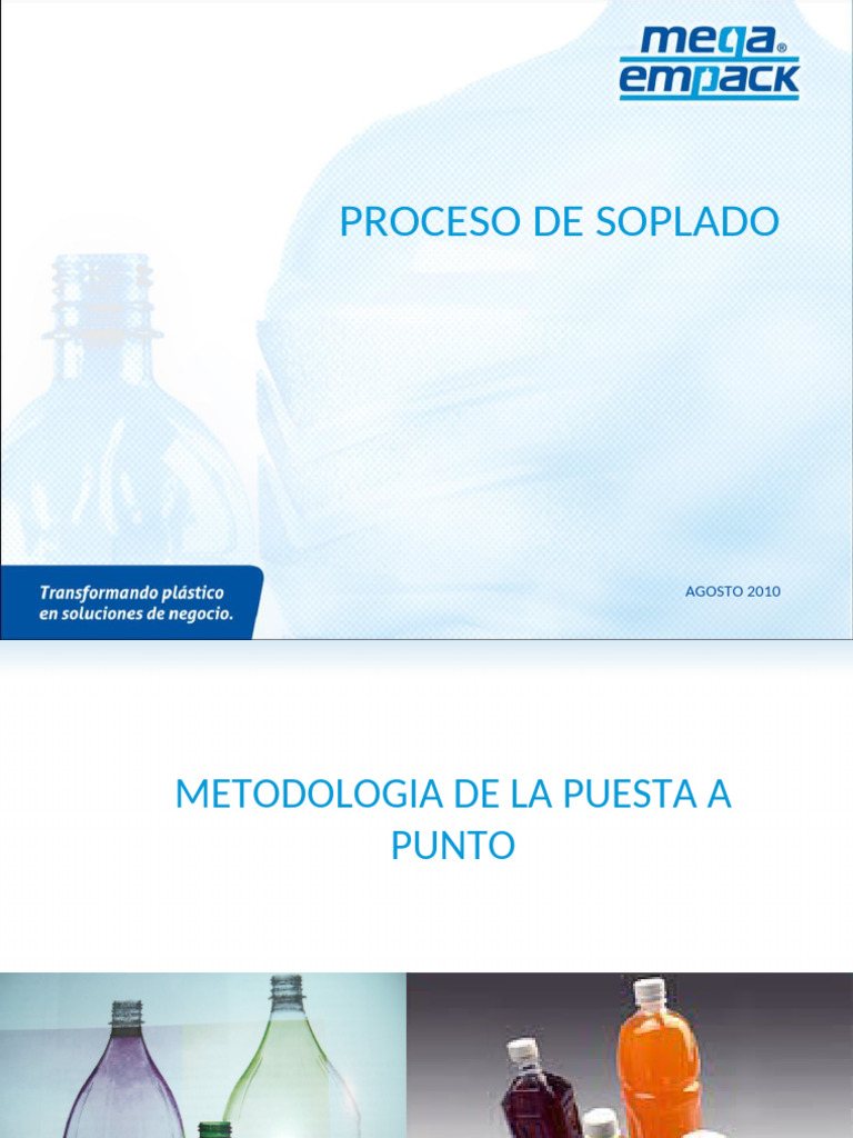 Manual Soplado Mega Empack | PDF