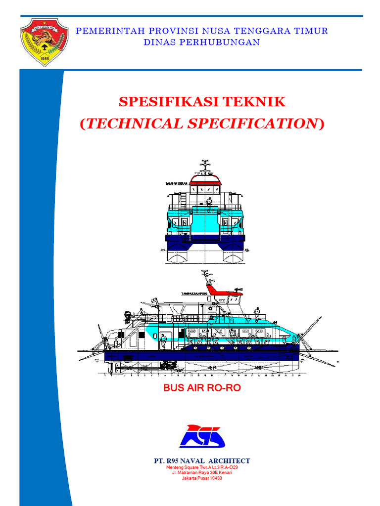 Spek Bus Air Ro Ro 20 MTR | PDF