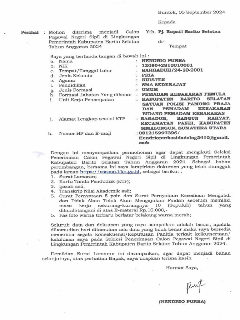 Scan Surat Lamaran Henrio 20240909195405 | PDF