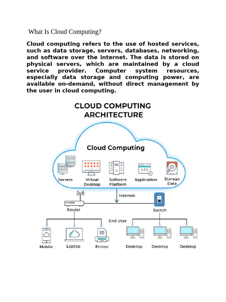 What Is Cloud Computing | PDF