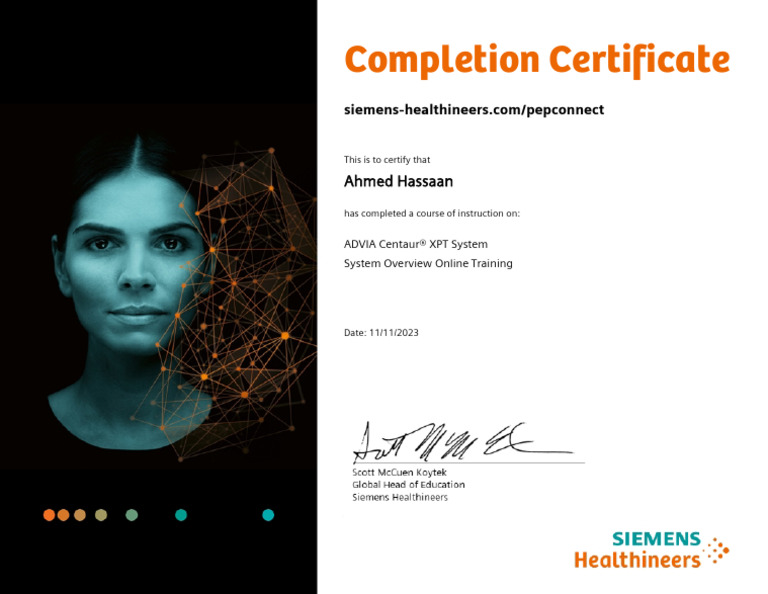 Siemens Advia Centaur XPT - 115314 | PDF