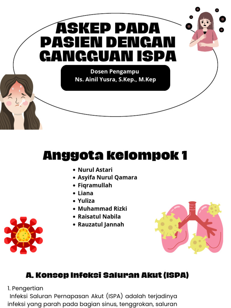 (ASKEP Pada Pasien Dengan Gangguan ISPA) PDF | PDF