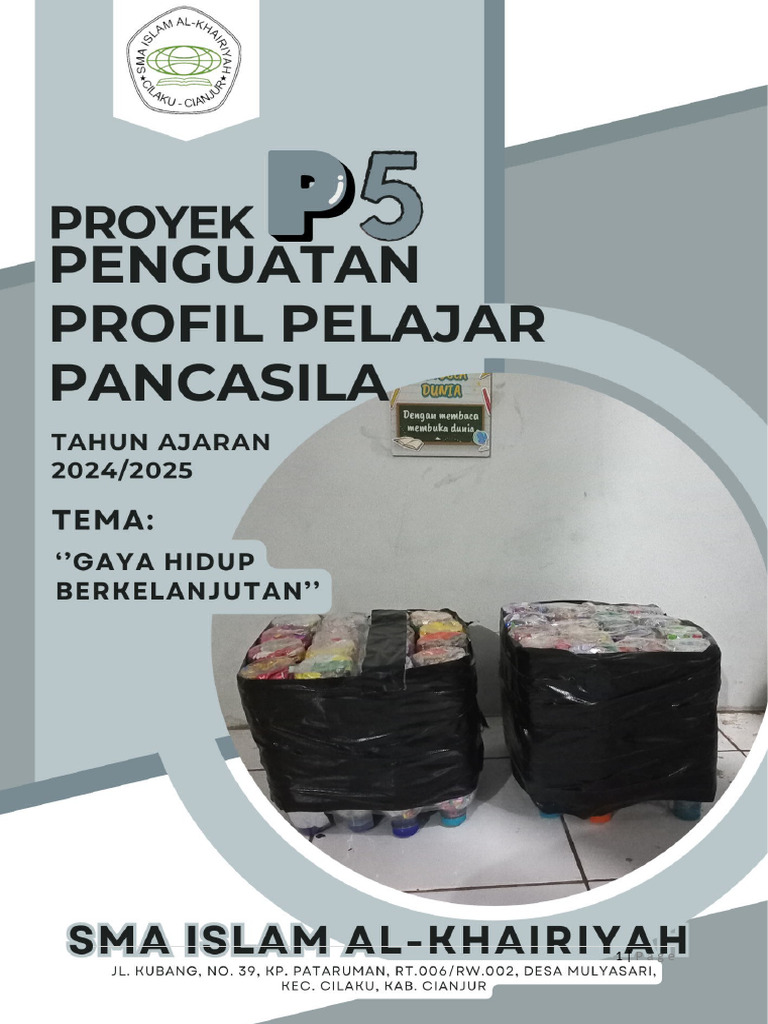 Modul p5 Sma - Gaya Hidup Berkelanjutan | PDF