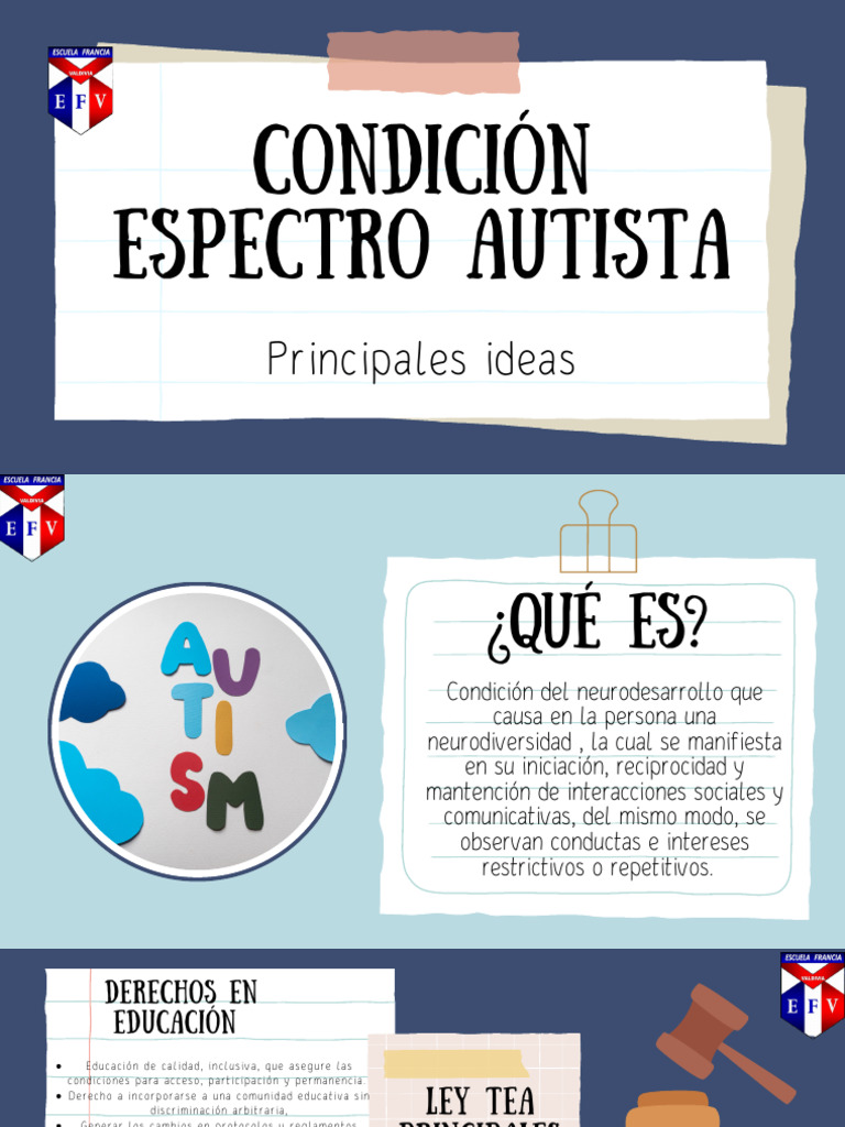 Condición Espectro Autista Resumen | PDF