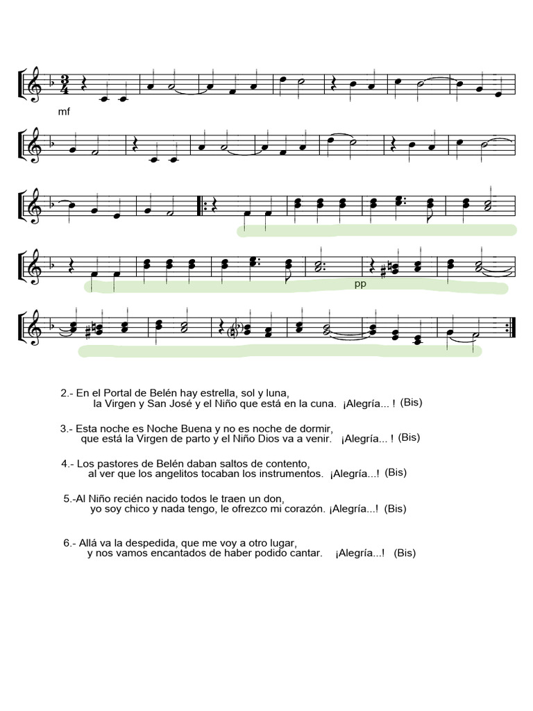 Alegría, Alegría | PDF