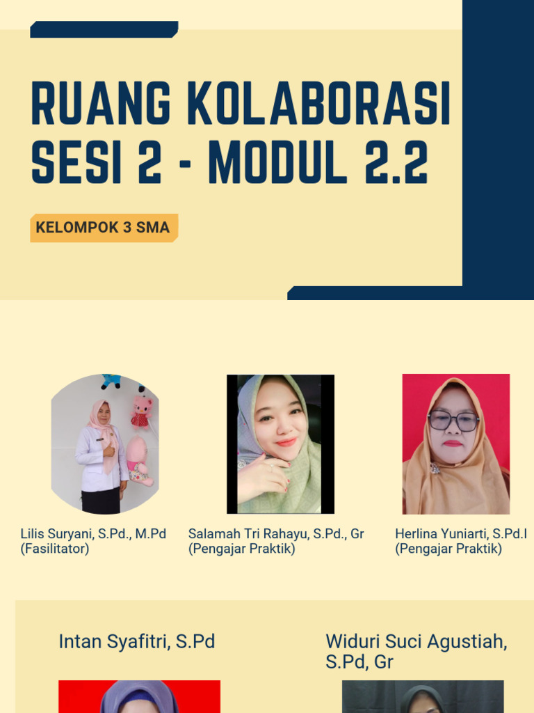 Ruang Kolaborasi Sesi 2 - Modul 2.2 | PDF